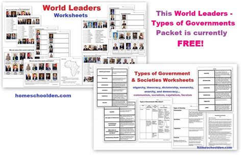 Image result for Types of Government Systems Worksheet