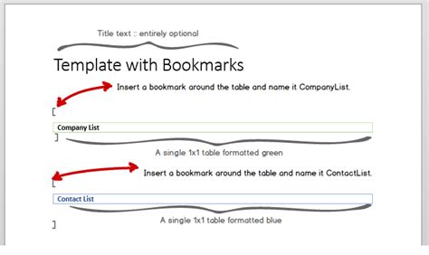 Image result for Fillin Form Templates in Word 2016 Using Bookmarks