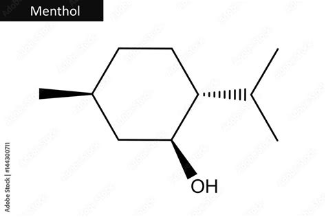 Image result for Menthol Skeletal Structure