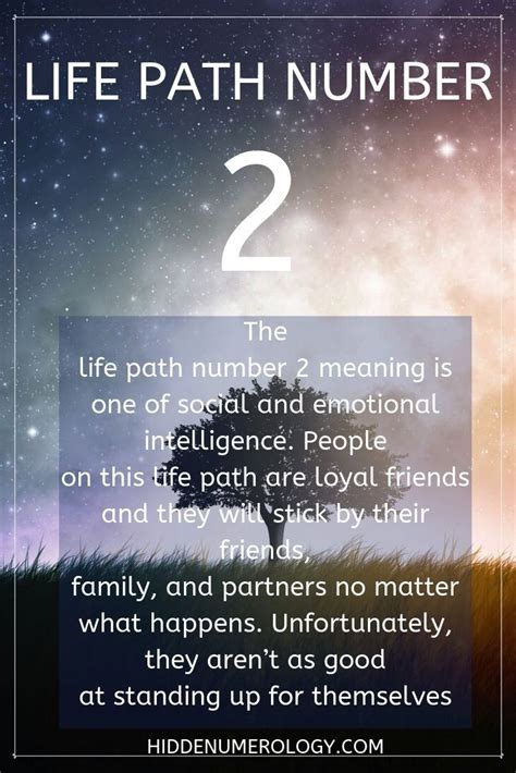 Life Path Number 2 Numerology Meaning