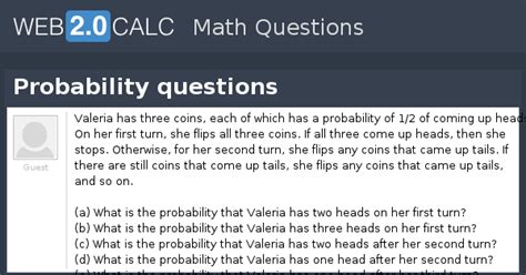 Image result for Example of Questions of Probability