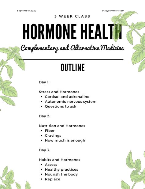 Image result for 6 Week Course Outline