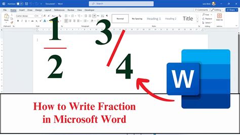 Image result for How to Write a Fraction On a Computer