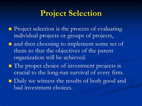 Image result for Project Selection Ppt Background