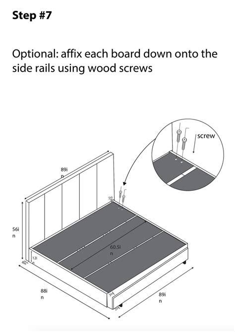 Image result for Bed Frame Assembly Guide
