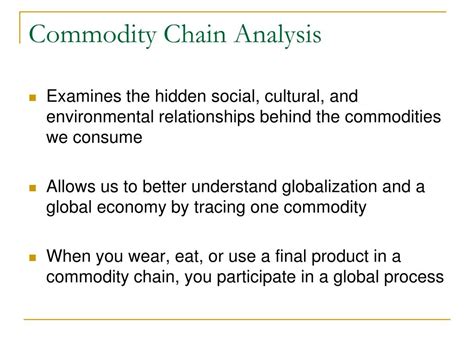 Image result for Commodity Chain