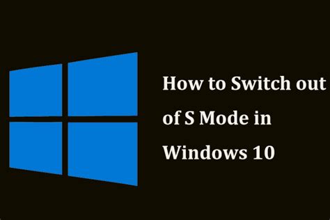 Image result for Switch Computer Back to S Mode
