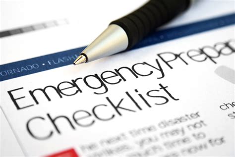 Image result for Emergency Response Checklist