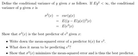 Image result for Conditional Variance of Y Given X