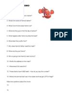 Image result for Finding Nemo Introduction Script
