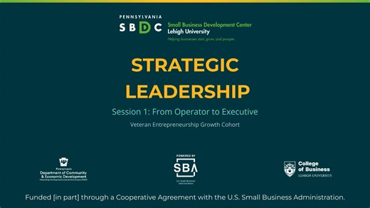 Session 1 - Strategic Vision