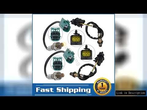 4Pcs O2 Oxygen 02 Sensor For 2007 2008 Nissan Maxima 04-07 Murano 2005 2006 Quest 3.5L Upstream Down