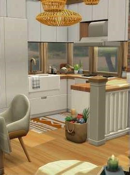Kitchen & Dining Room | The Sims 4 Speed Build