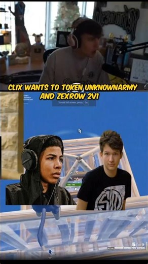 Can clix beat Uknown and Zexrow 1v2? 🤔