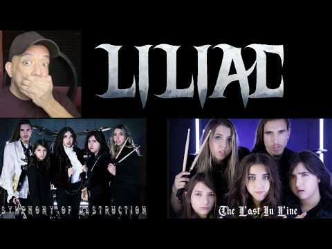 Music Video Reactions to LILIAC "Symphony of Destruction" & "The Last in Line" OMV's. Liliac Rocks!!