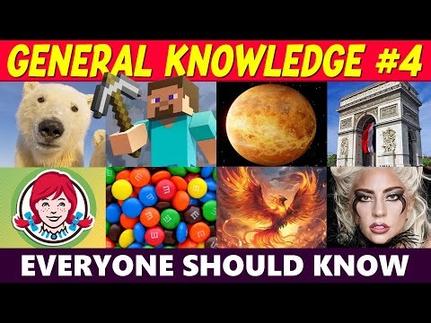 General Knowledge Trivia Quiz #4 🧠 | 100 New Questions Everyone Should Know