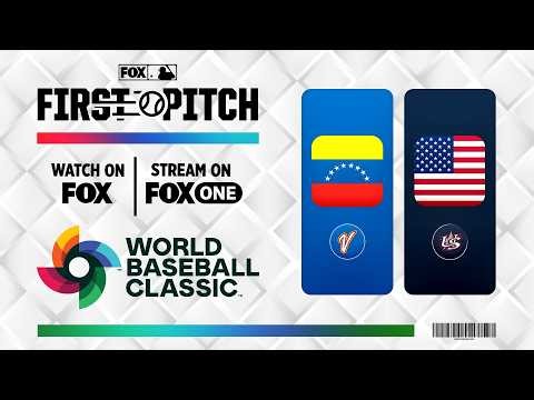 WBC Final: USA vs Venezuela | First Pitch