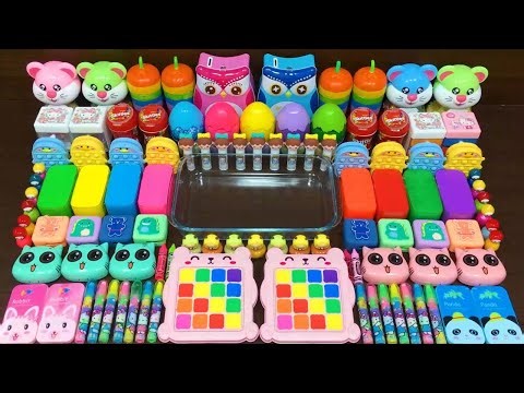 LIVE: Slime Mixing Random Things Into Glossy Slime For Relaxing ASMR #1156