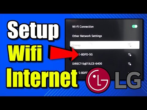 How to Setup Wifi Internet Connection on LG TV (Best Method)
