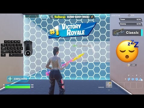 keyboard⌨️ Fortnite Piece Control 1v1 🎯Gameplay (120FPS)
