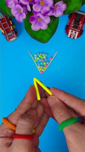 🙌 Make Simple Pinchers To Boost Finger Strength #shorts #creativeplay