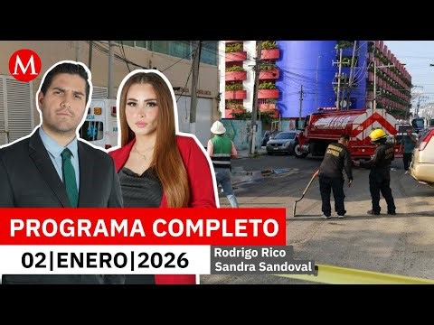 Fuerte sismo sacude el centro del país | Milenio Noticias, 2 de enero de 2026