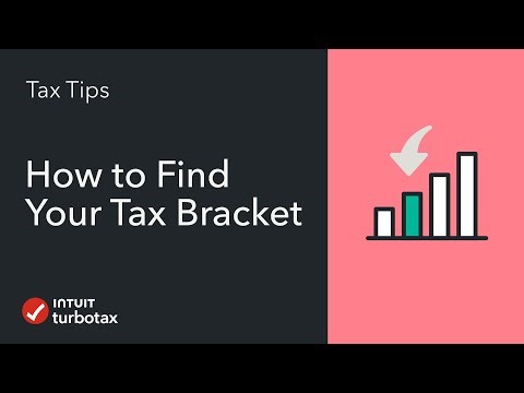 How to Find Your Tax Bracket - TurboTax Tax Tip Video