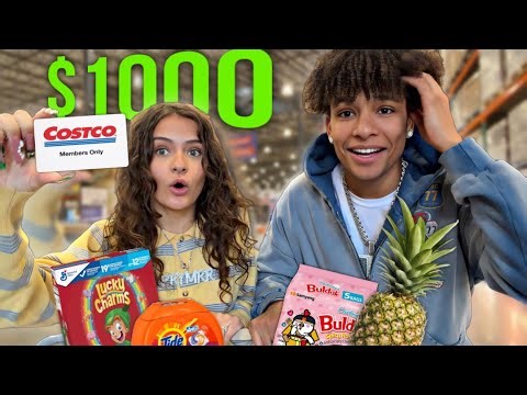 MASSIVE COSTCO GROCERY HAUL w/ Kane Bailey & Prymrr