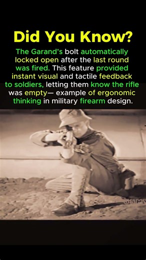 M1 Garand Feature That Told Soldiers It Was Empty