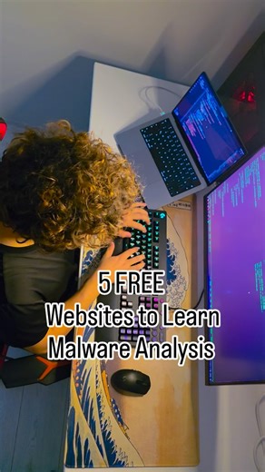 Kerem 🛡 Cyber Security Engineer on Instagram: "What is Malware Analysis? 🔬 Imagine finding a suspicious file. You want to know: Is it dangerous? What does it do? Malware analysis answers this. You run the file in a safe environment and watch exactly what it does like putting a virus under a microscope. Here are 5 FREE websites to start: 1️⃣ Any.Run → Watch malware execute live in your browser → See files, connections, registry changes in real-time 2️⃣ Hybrid Analysis → Upload any file, get a d