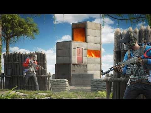 WE GOT 2v10+ RAIDED IN A 2X1 - Rust