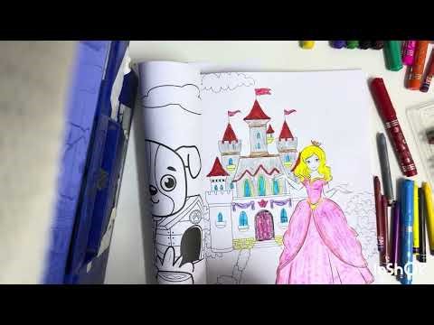 Princess & Castle Coloring Pages for Kids 👑 | Fun Coloring