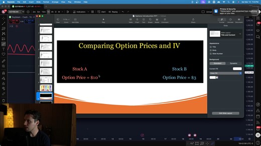 Implied Volatility for Options
