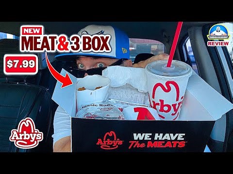 Arby's® $7.99 Meat & 3 Box Review! 💰📦 | Is This The BEST Value Meal In Fast Food? | theendorsement
