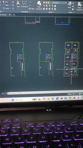 Layout Plan in AutoCad | Complete Set of Drawing | House Plan | Autocad | Autocad tutorial