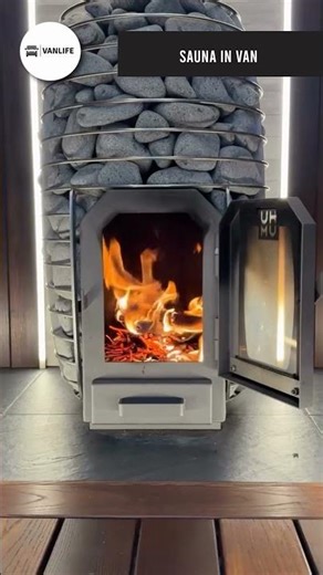 Vantour Vanbuild: This Sprinter Has a LUXURY SAUNA Inside #shorts #vanlife