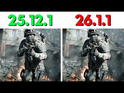 AMD Drivers Update 26.1.1 vs 25.12.1 AMD Adrenalin Edition 26.1.1 New update