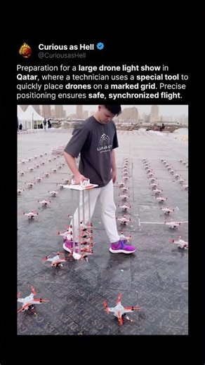 How Drone Light Shows Really Start 🚁