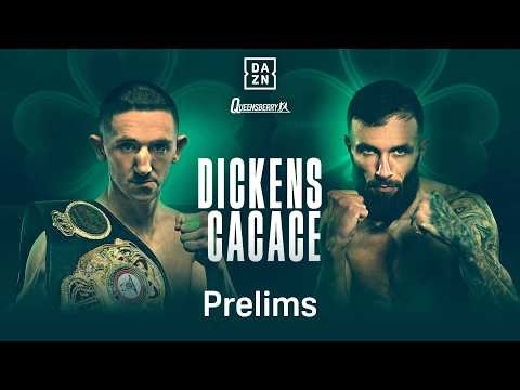 JAZZA DICKENS VS. ANTHONY CACACE PRELIMS LIVESTREAM