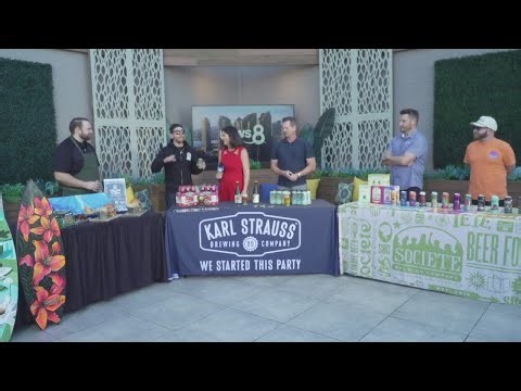 The Art of Beer, a craft beer and visual art event, at Ballast Point Brewing in Little Italy