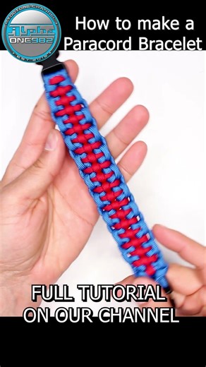 How to Make a Paracord Bracelet Knot Tutorial