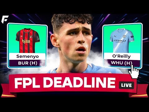 17K RANK! 🌍 FPL GW17 DEADLINE LIVE STREAM 🚨 TEAM LEAKS! 💥