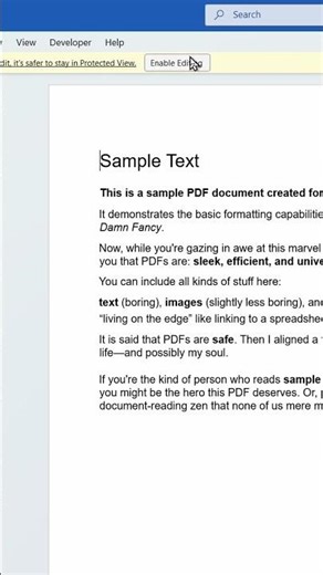 How to Convert PDF to Word