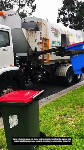 Automated Garbage Collection Process Using Side Loader Waste Management Truck