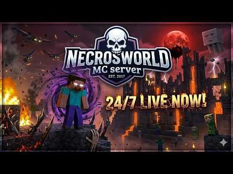 👉 LIVE Minecraft SMP 🔴 | Join Now (Java + Bedrock) | 24/7 Server