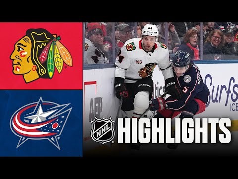 Blackhawks vs. Blue Jackets | NHL Highlights | February 04, 2026