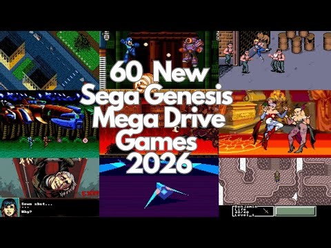 60 New Sega Genesis & Mega Drive Games in Development in 2026