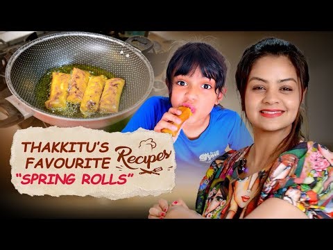 Easiest way to make Spring roll| V-Guard Massivo Food Processor | Kid friendly snack| Shilpa Bala