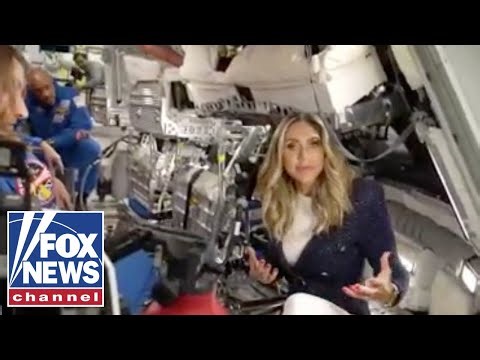 WATCH: Artemis II crew gives Lara Trump a tour of the Orion spacecraft