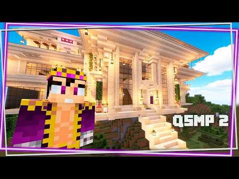 QSMP 2: Decorando EXTERIOR de MANSION